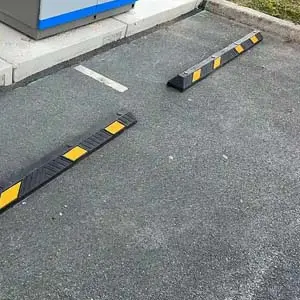 Plastic-Rubber Composite Parking Blocks | Parking Block Direct
